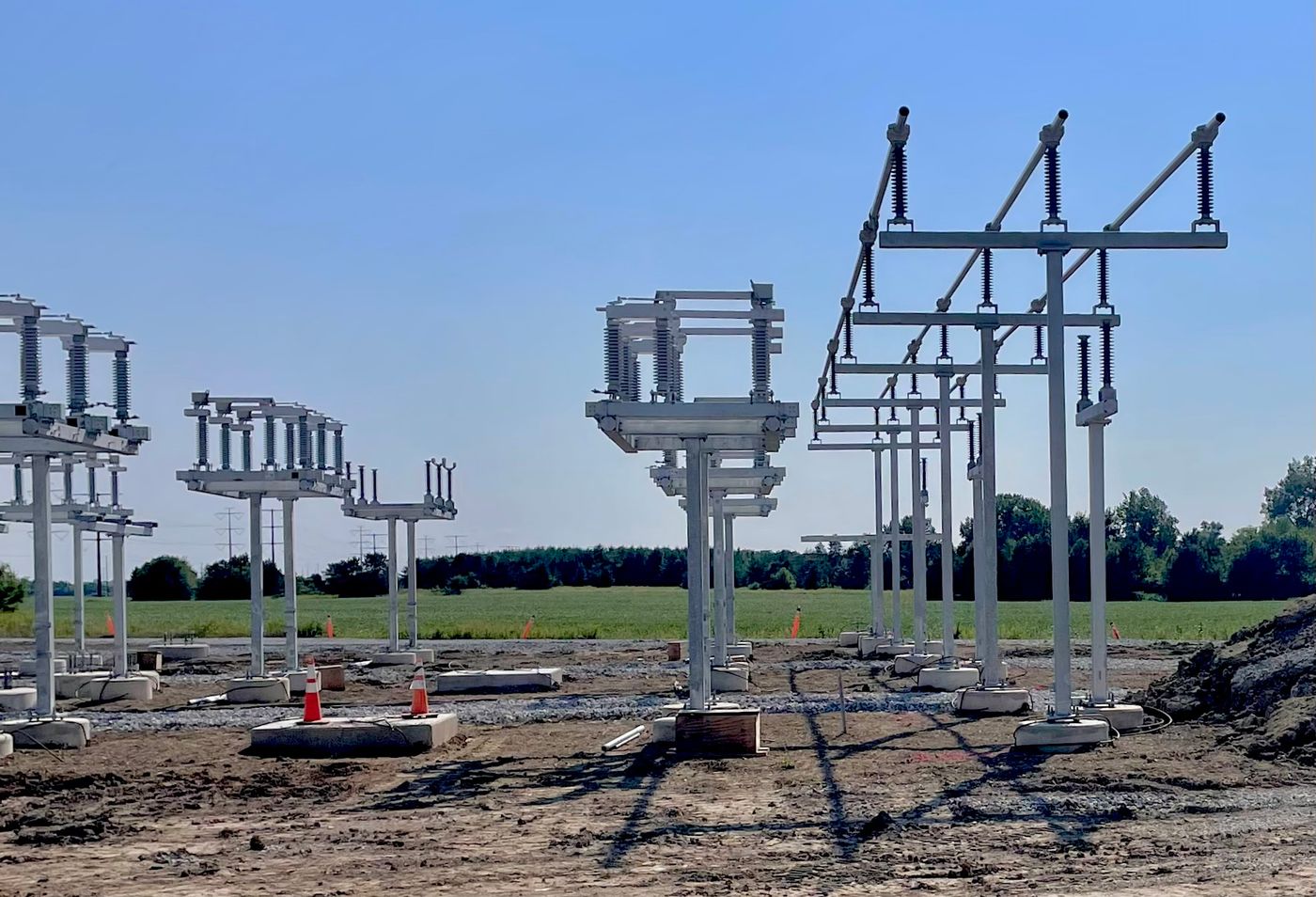 Electrical Substation Construction Hydro Excavation Directional ...