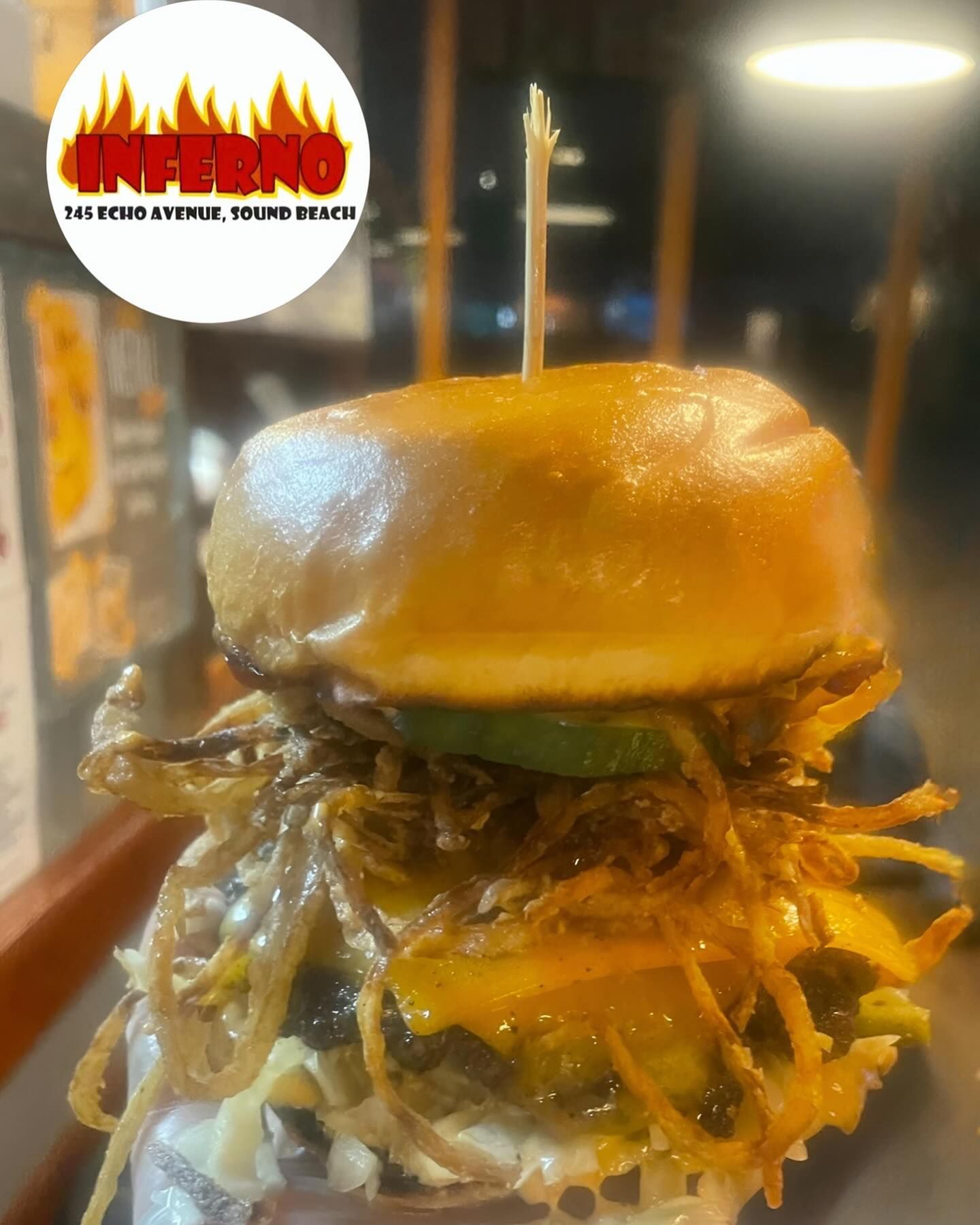 Inferno The Restaurant | #1 Burger Spot in Sound Beach, Long Island