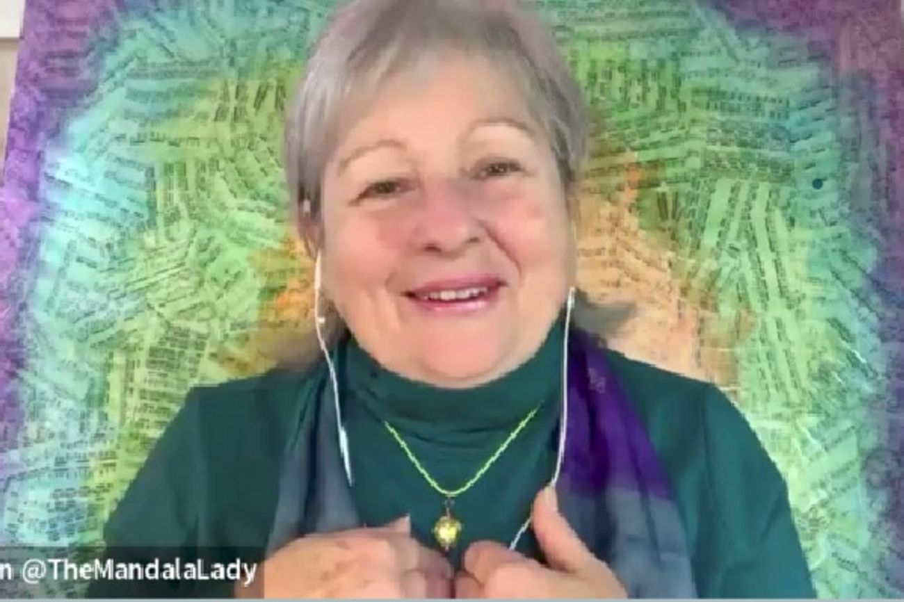 The Mandala Lady - Mandala Art & Channeled Readings | Maureen Frank