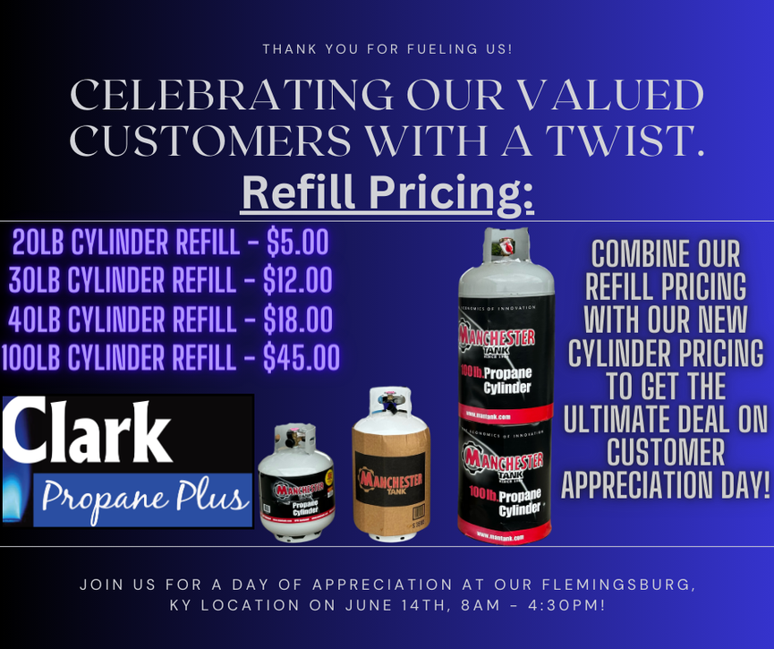 Premium Propane Gas & Appliances | Clark Propane Plus - Your Local Experts