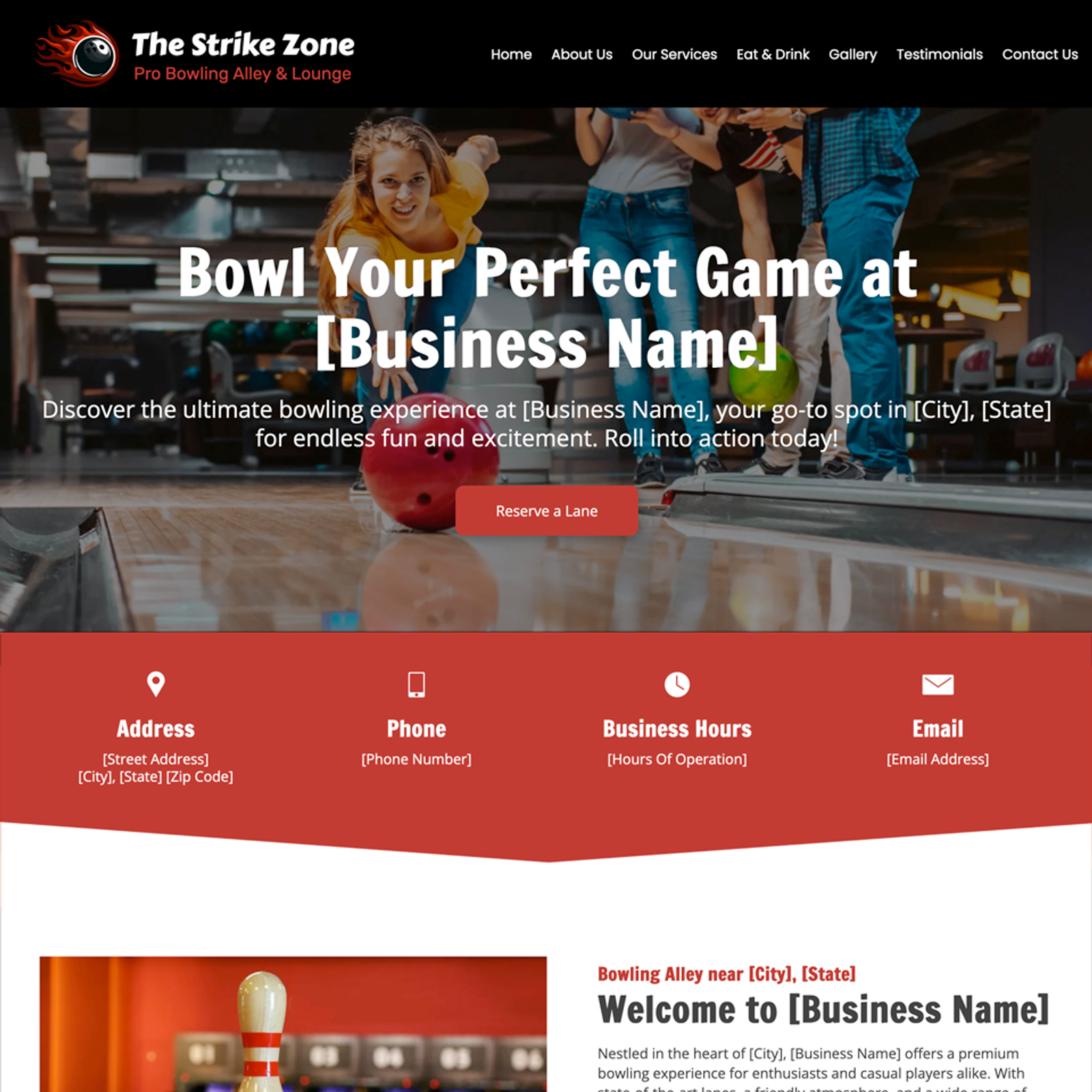 Best Website Themes | SiteSwan Website Builder