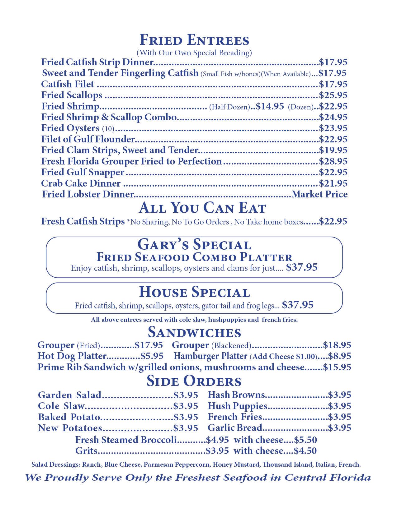 Gary's Oyster Bar & Seafood House