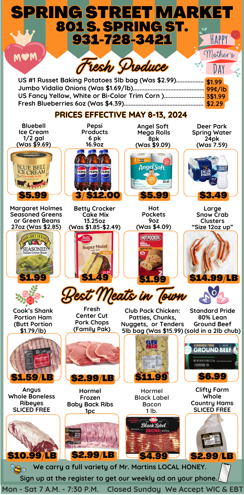 Specialty Meat | Grocery Store | Spring Street Market | Weekly Ad ...