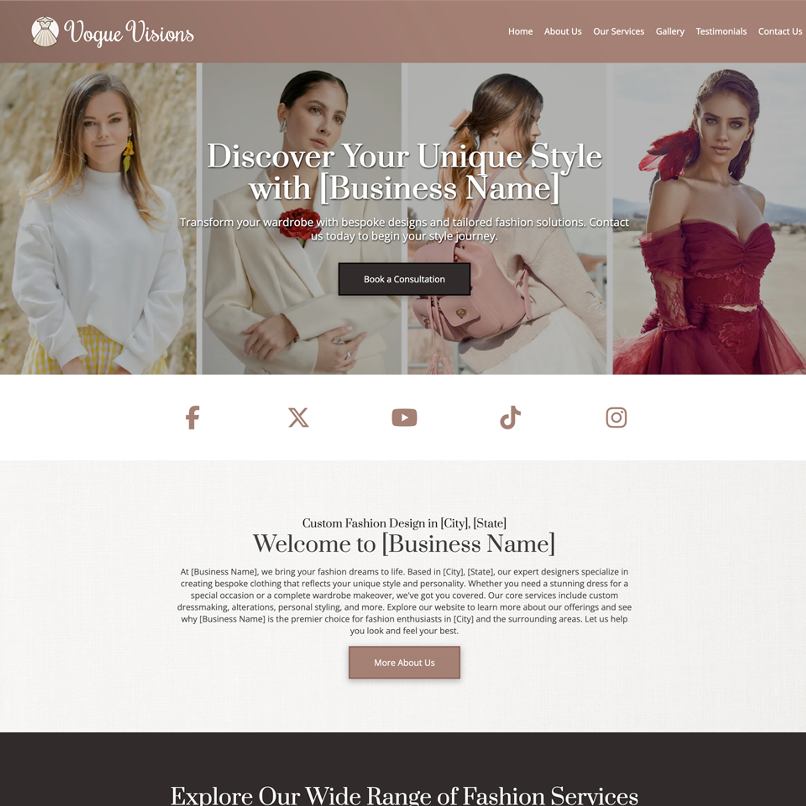 Best Website Themes & Templates | SiteSwan Website Builder