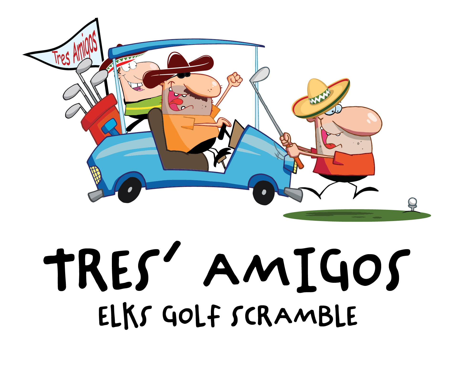 Tres' Amigos and Steve Schow Memorial Elks Golf Scramble
