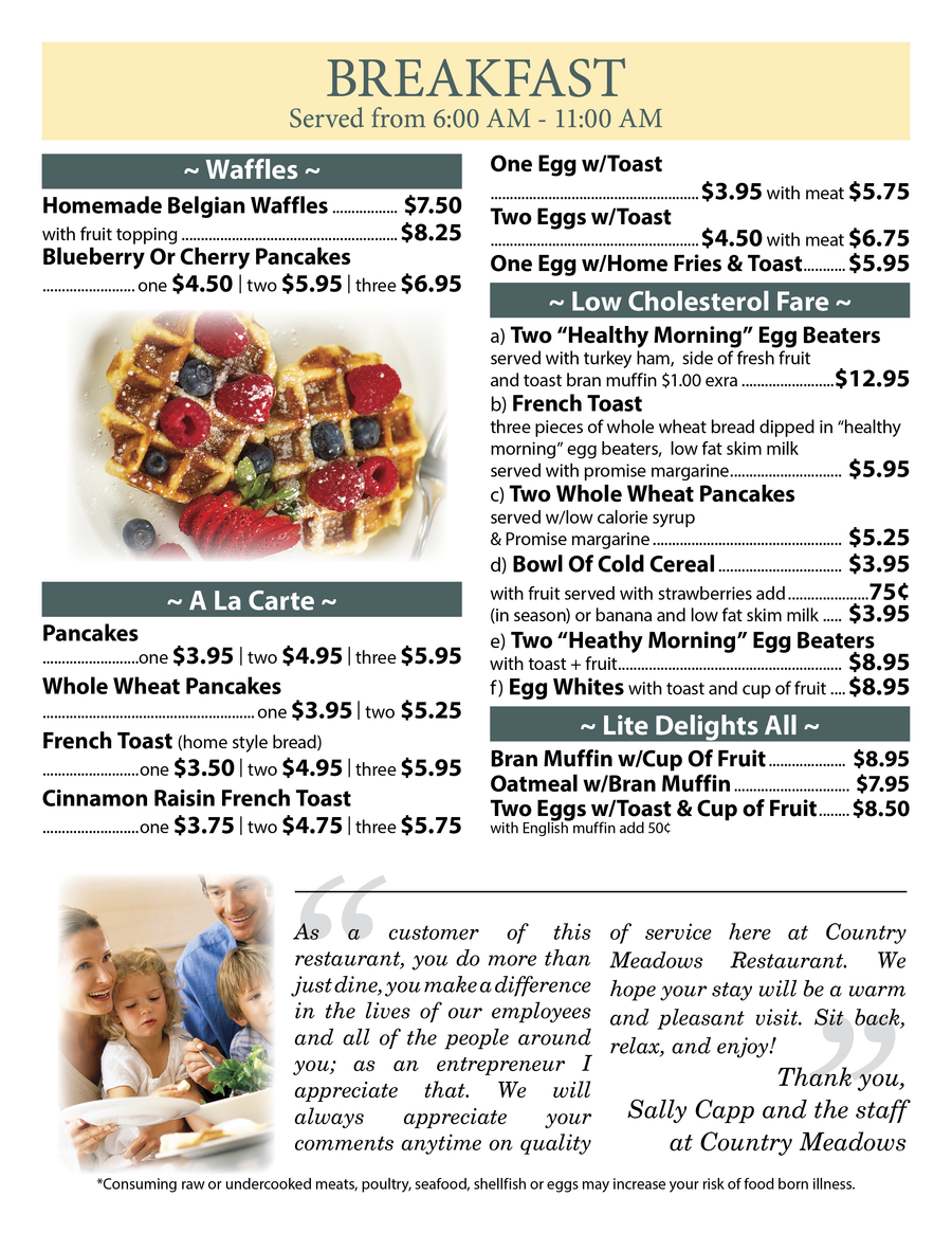 Country Meadows Restaurant