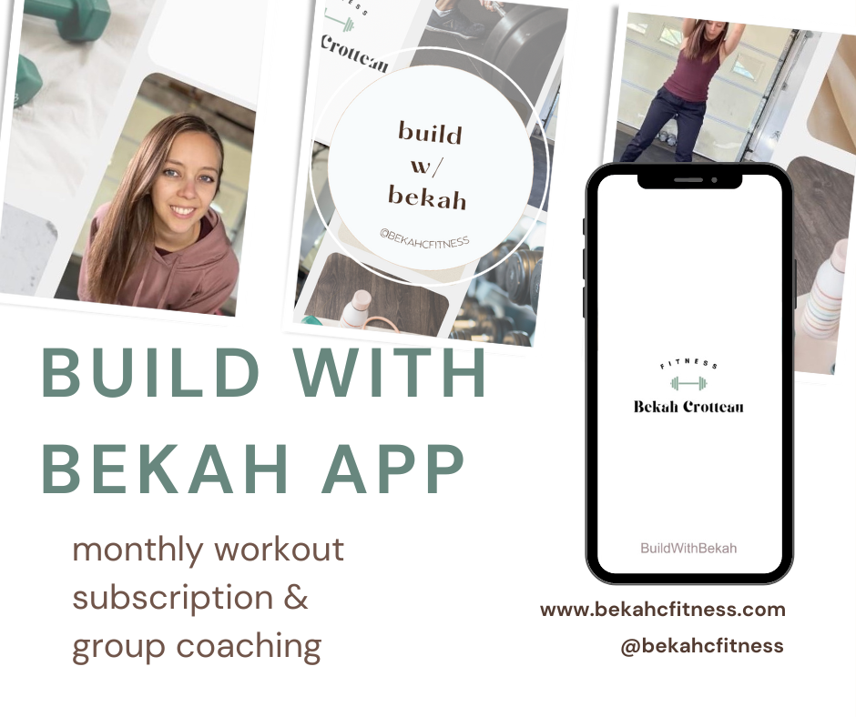 Personal Trainer - Bekah Crotteau Fitness