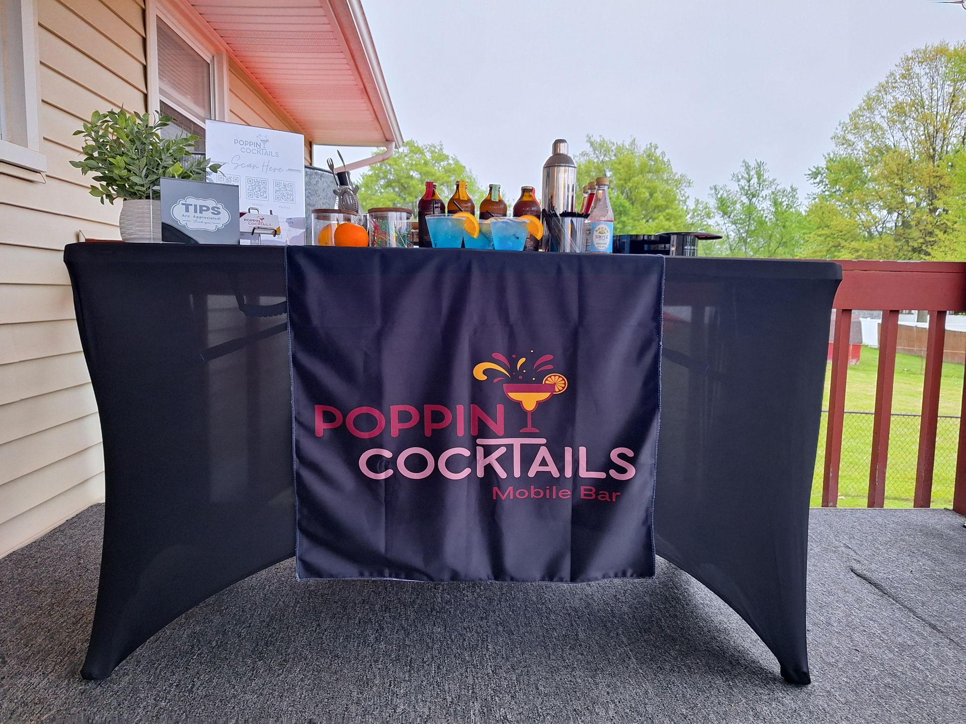 Explore Bar Options | Mobile Bar Hire | Poppin Cocktails