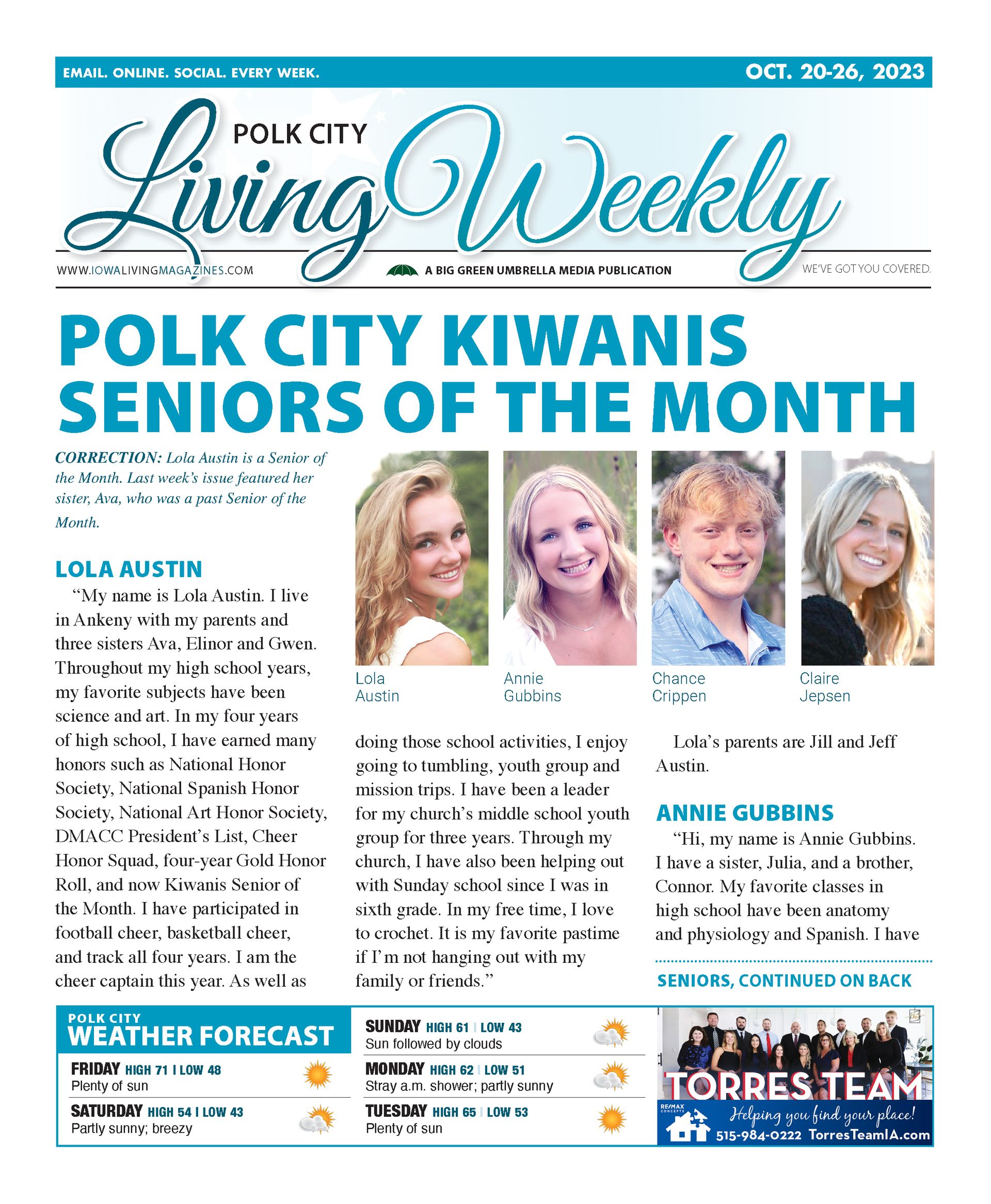 Iowa Living Magazines