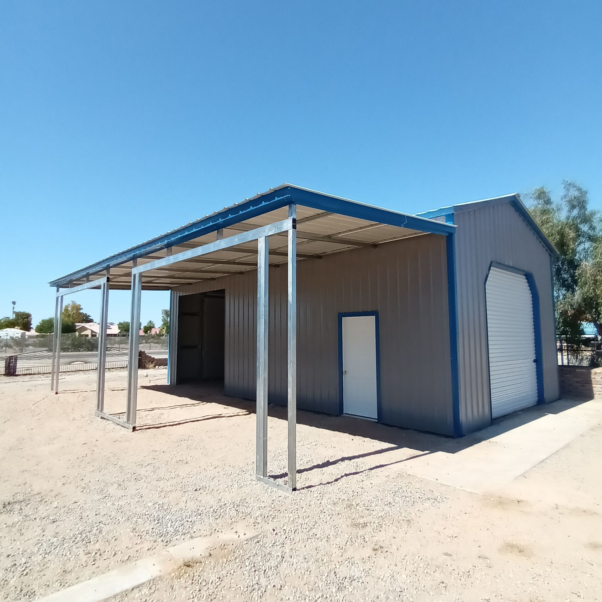 Steel structures- Steel Buildings - Steel Garages| AZ Interstate Steel ...