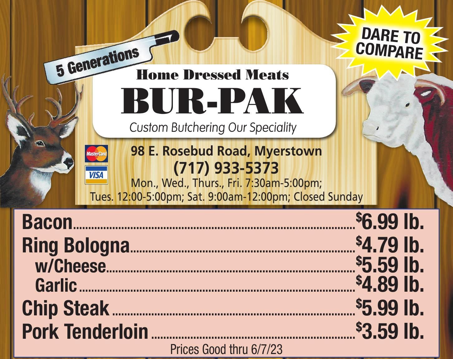 Welcome | Bur-Pak Family Foods, Inc. | 98 East Rosebud Road Myerstown ...