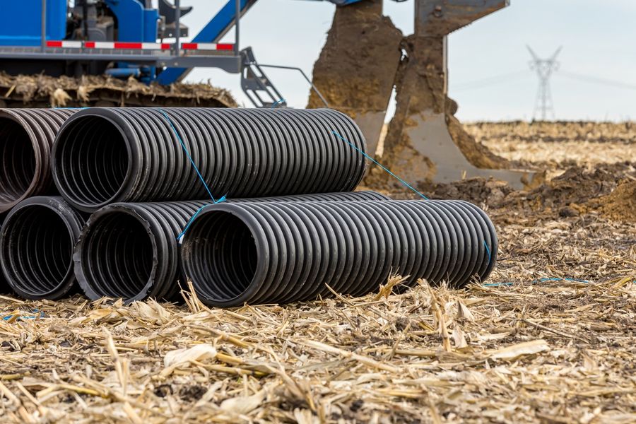 Drain Tile Installation (GPS & LIDAR) | Ag Tech Drainage