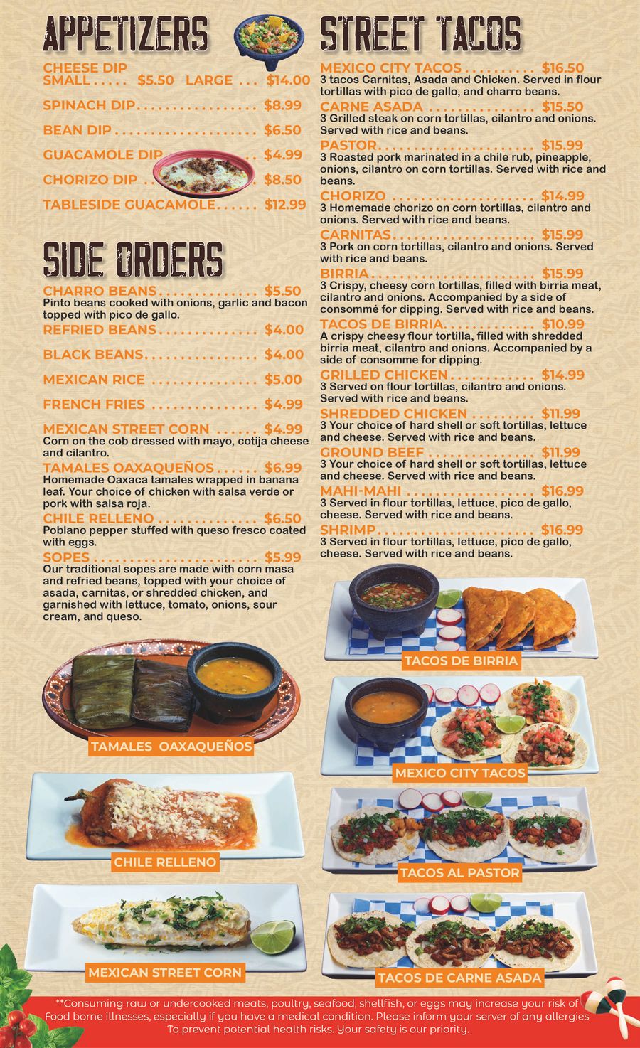 Wahaca Mexican Kitchen | Our Menu