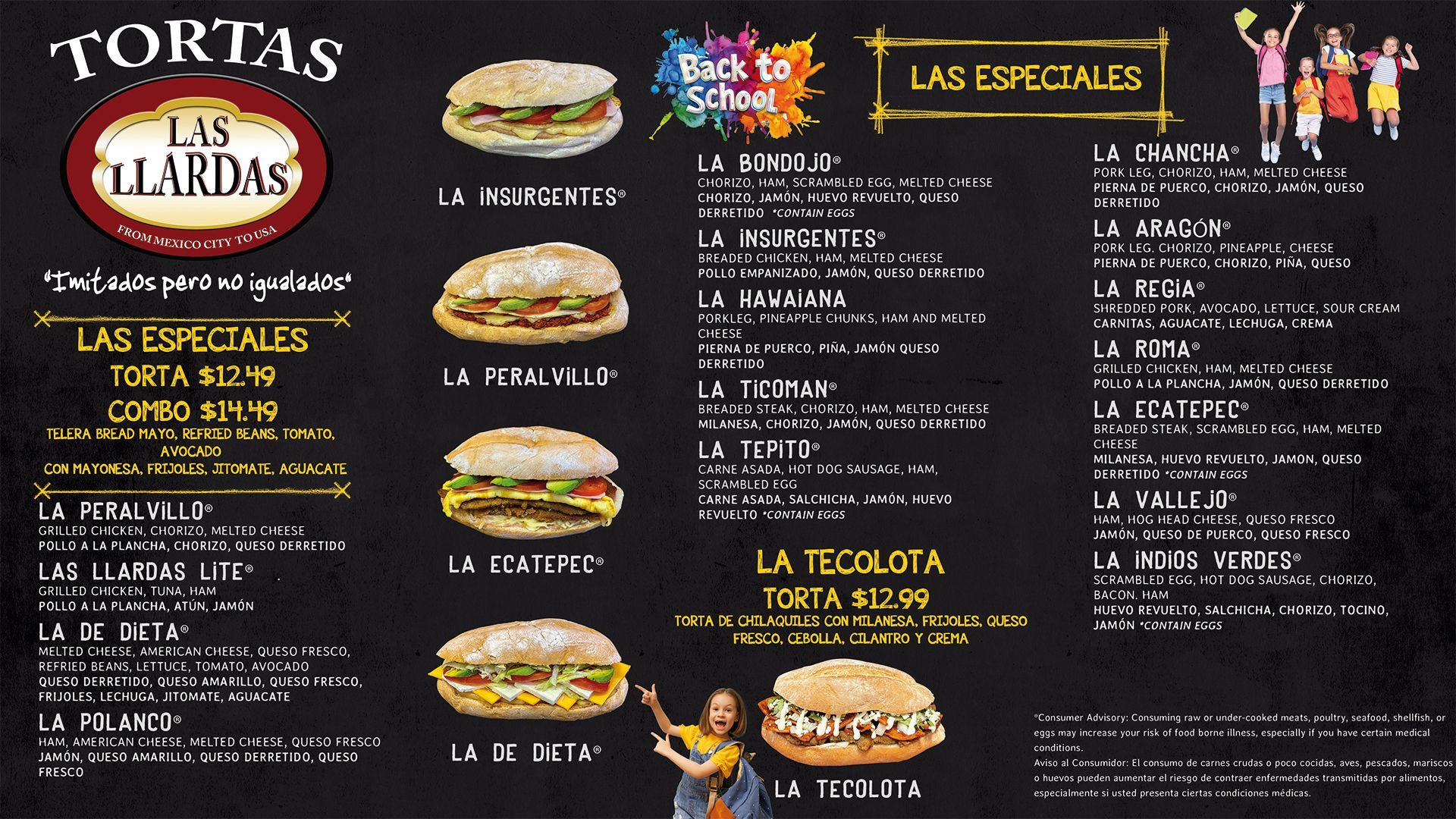 Tortas Las Llardas