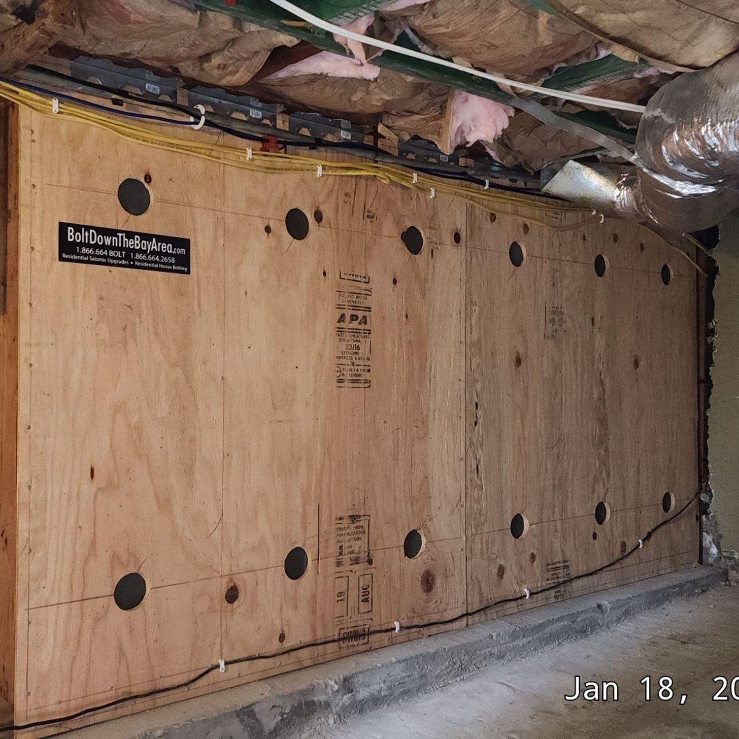 Anchor Bolts in Foundation, Shear Walls, At Home Safety