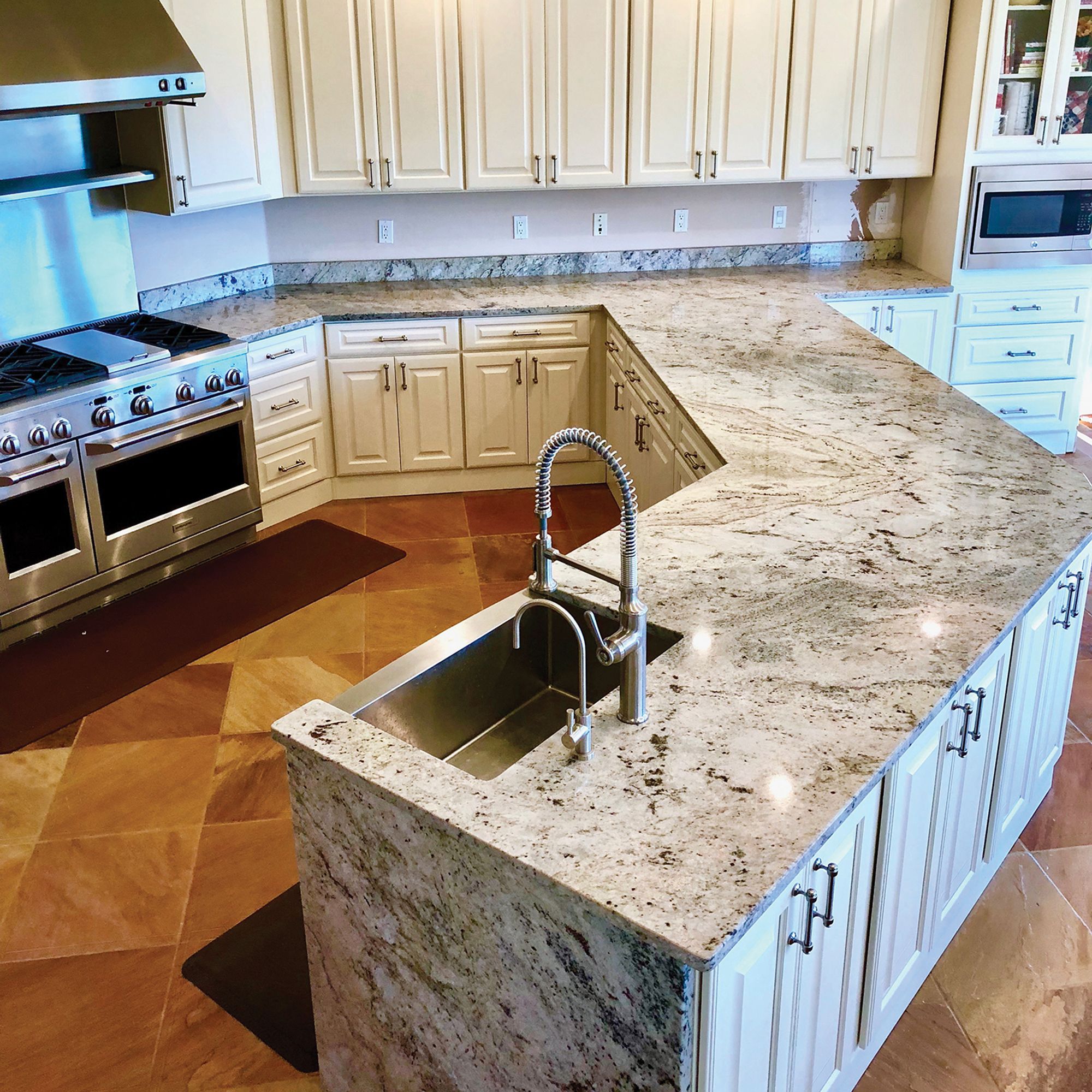 Gallery of Custom Fabricated Granite Installations | Granite Passion ...