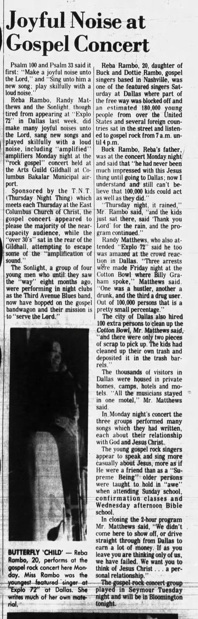 Reba Rambo Ministries | Nashville, TN