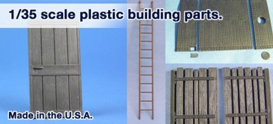 Plastic Model Kits, 1/35 Scale Plastic Building Parts, Hobby Rail ...