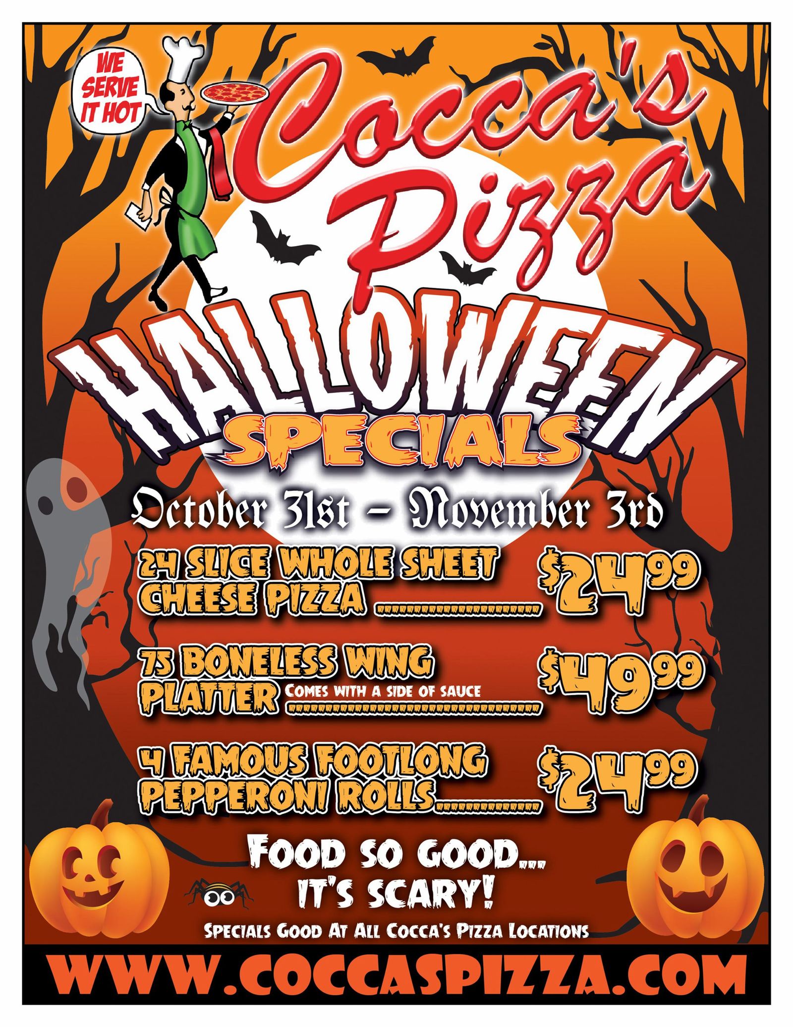 Cocca's Pizza | Award Winning Pizza | Youngstown