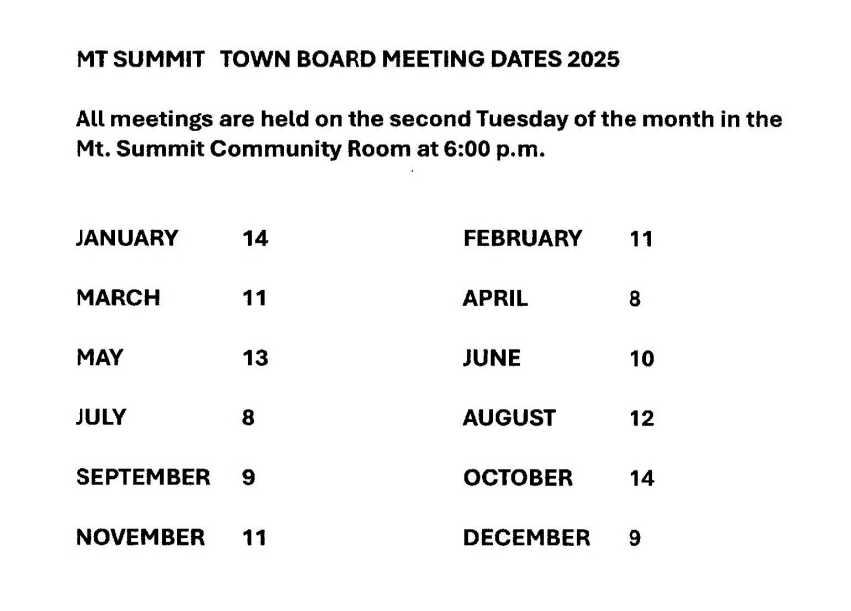 Town of Mount Summit