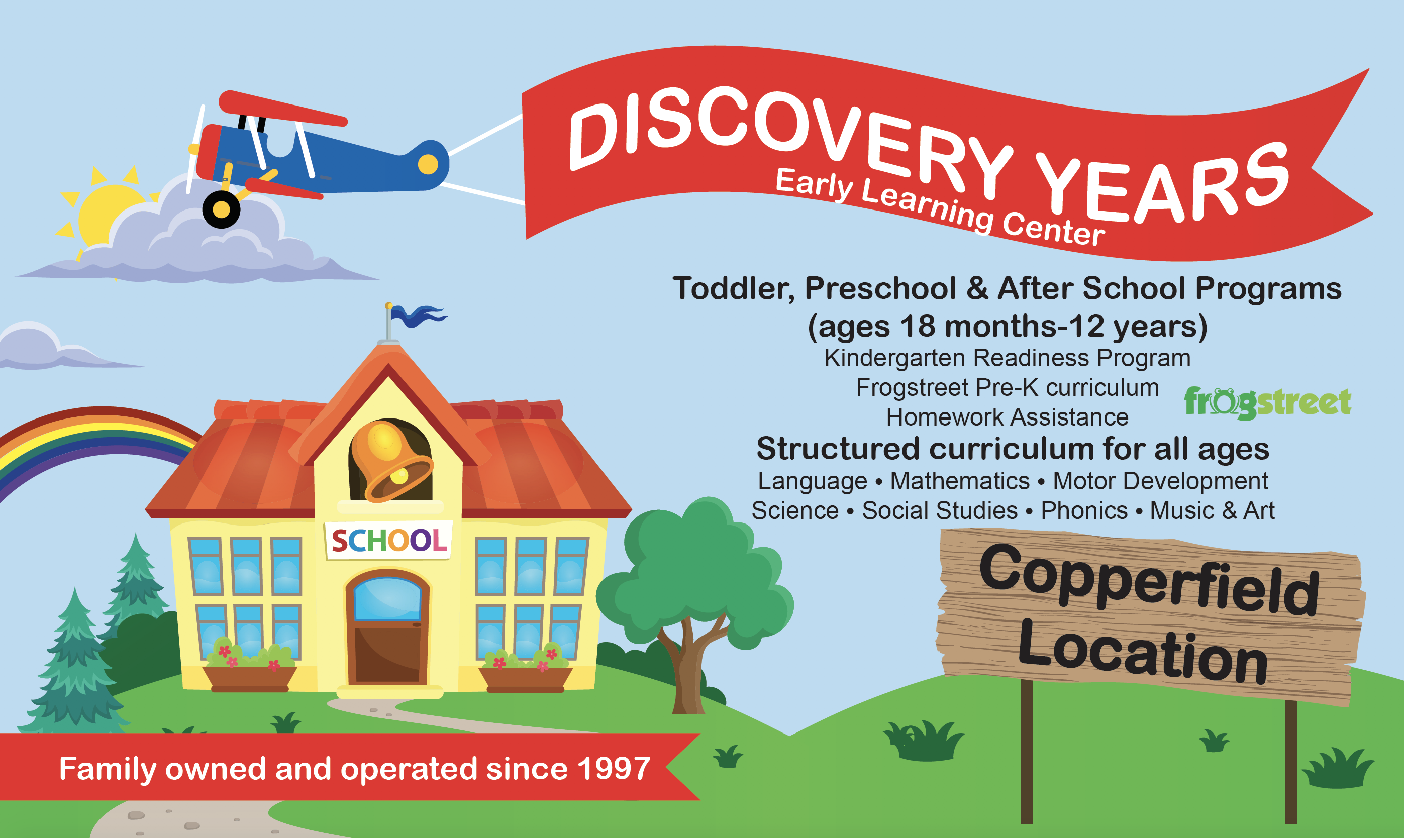 Discovery Years Mascots - Discovery Years
