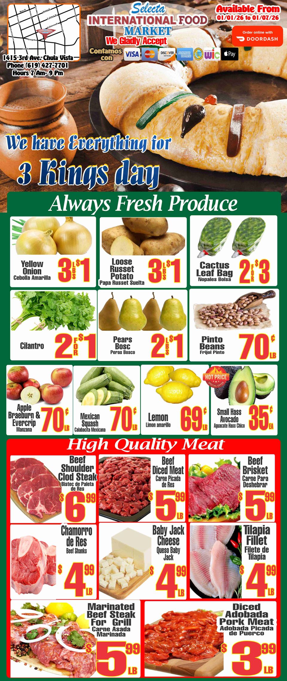selecta international food market