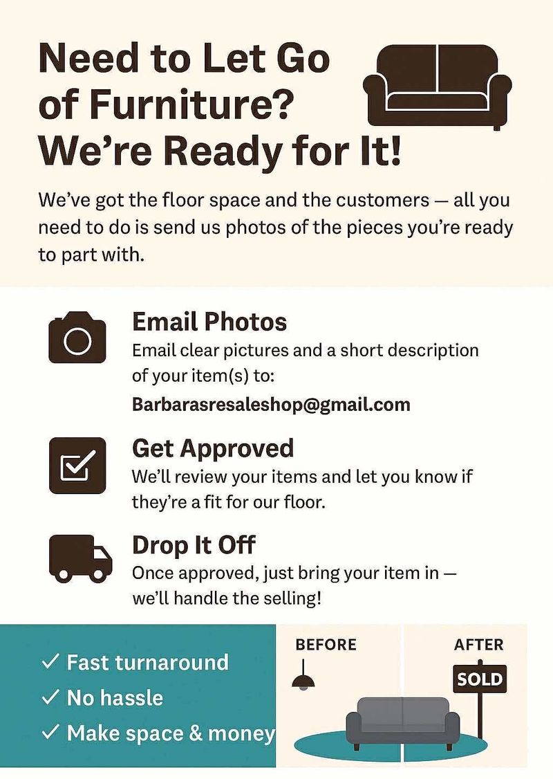 Consignment Shop near Conroe, TX - Barbara's Resale Shop LLC