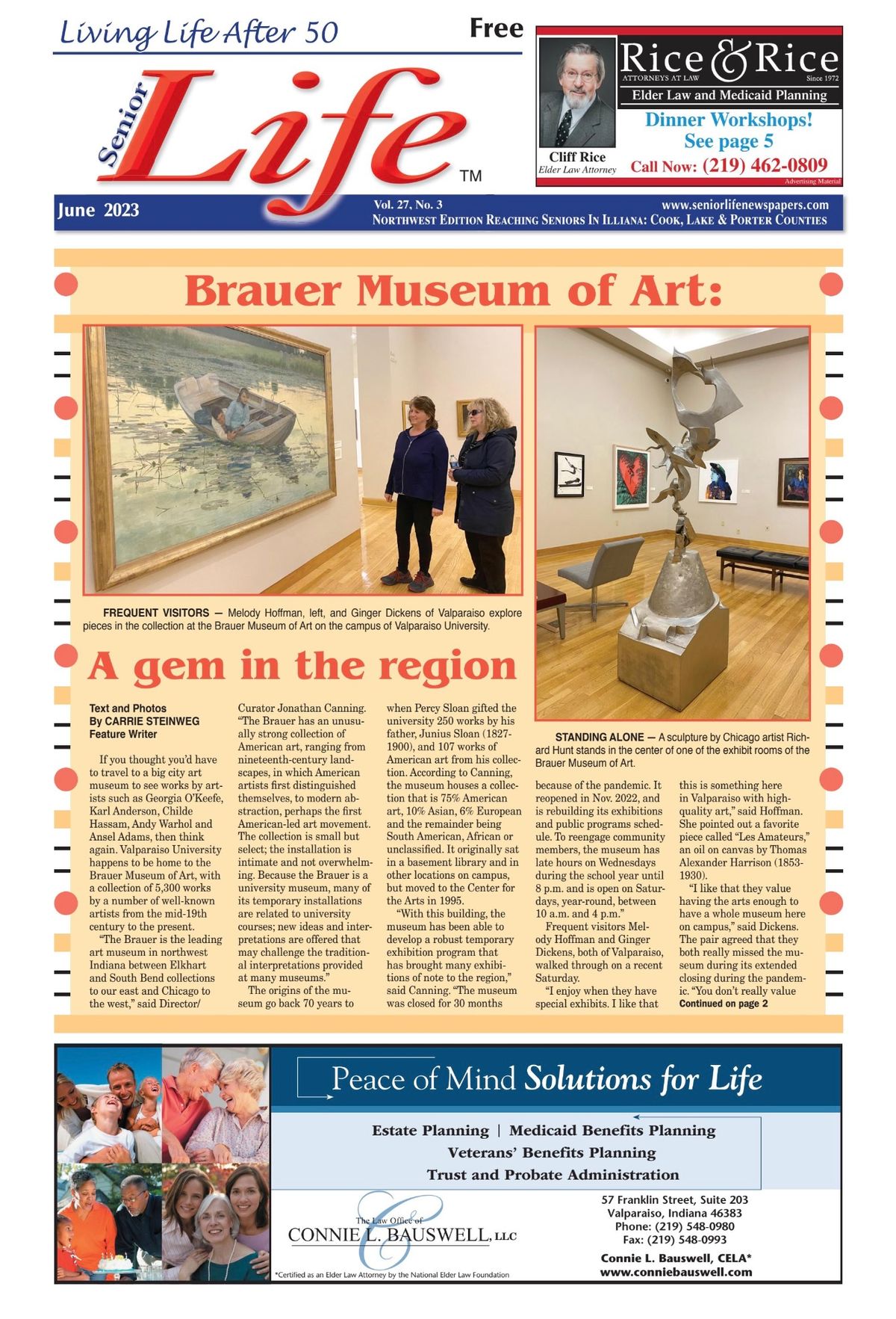 Senior Life Newspapers |Living life after 50 | Northern Indiana