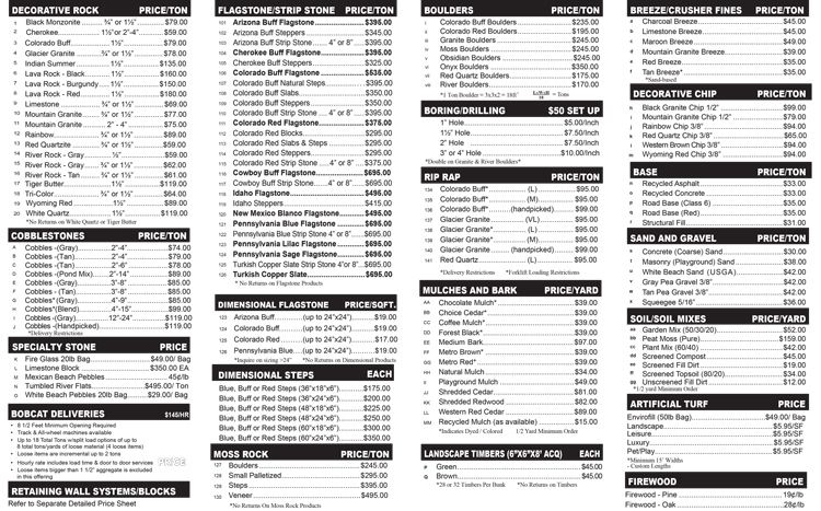 Loveland & Fort Collins Landscaping - Price | Crystal Landscape Supplies