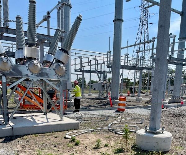 Electrical Substation Construction Hydro Excavation Directional ...