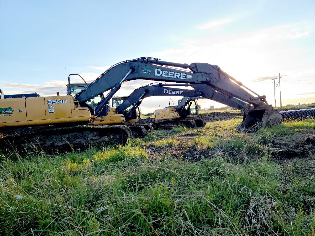 Drain Tile Installation (GPS & LIDAR) | Ag Tech Drainage