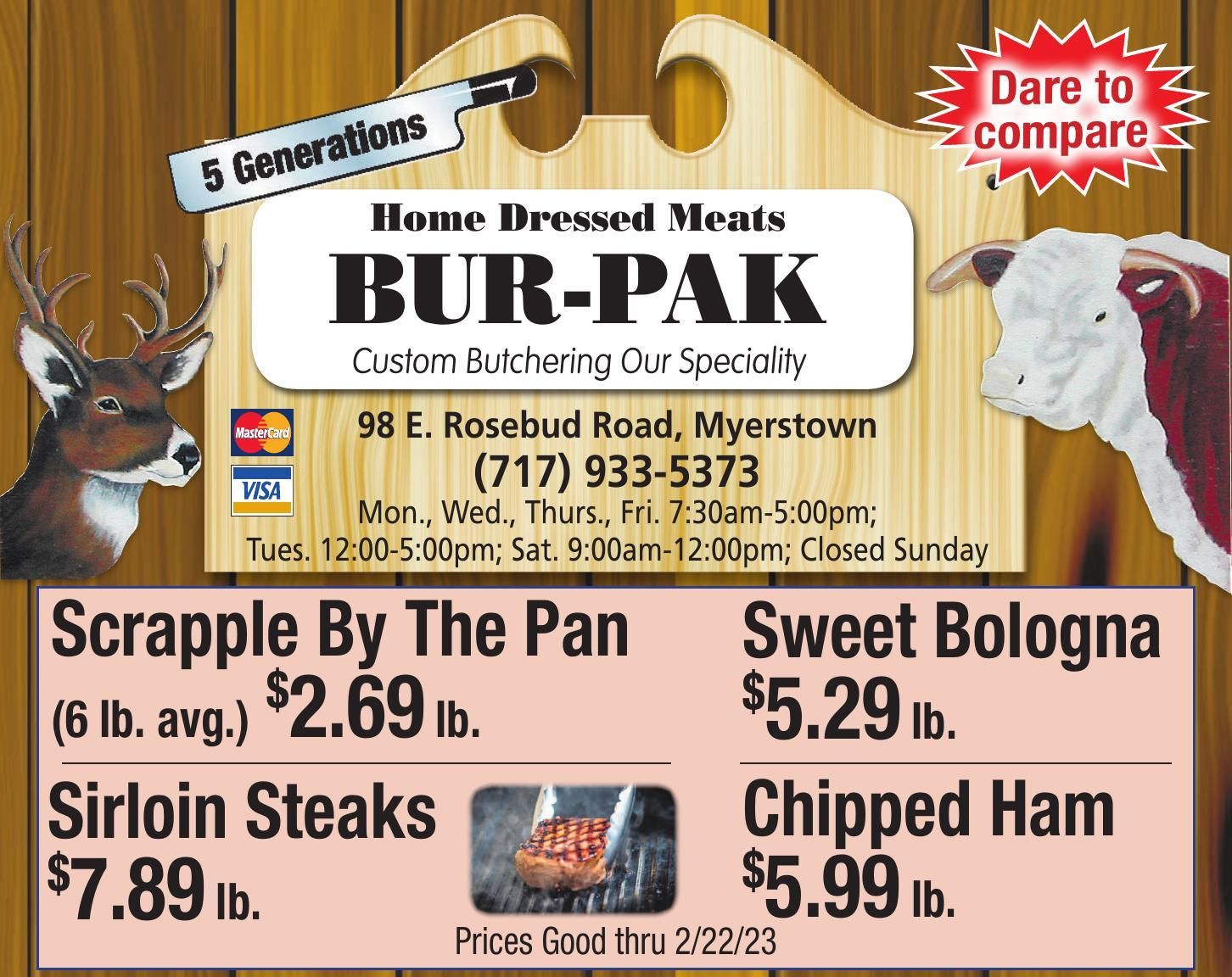 Welcome | Bur-Pak Family Foods, Inc. | 98 East Rosebud Road Myerstown ...