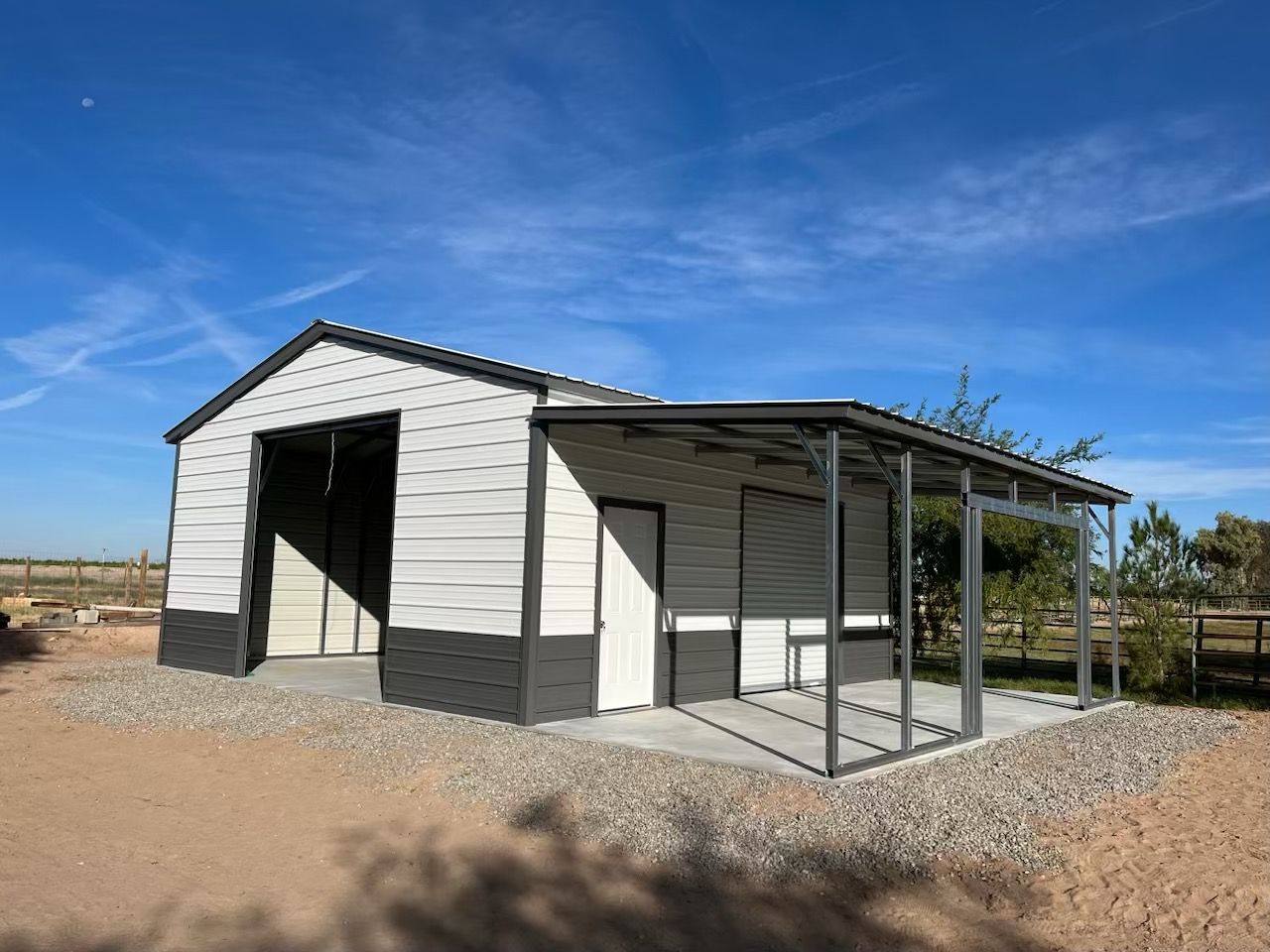 Steel structures- Steel Buildings - Steel Garages| AZ Interstate Steel ...