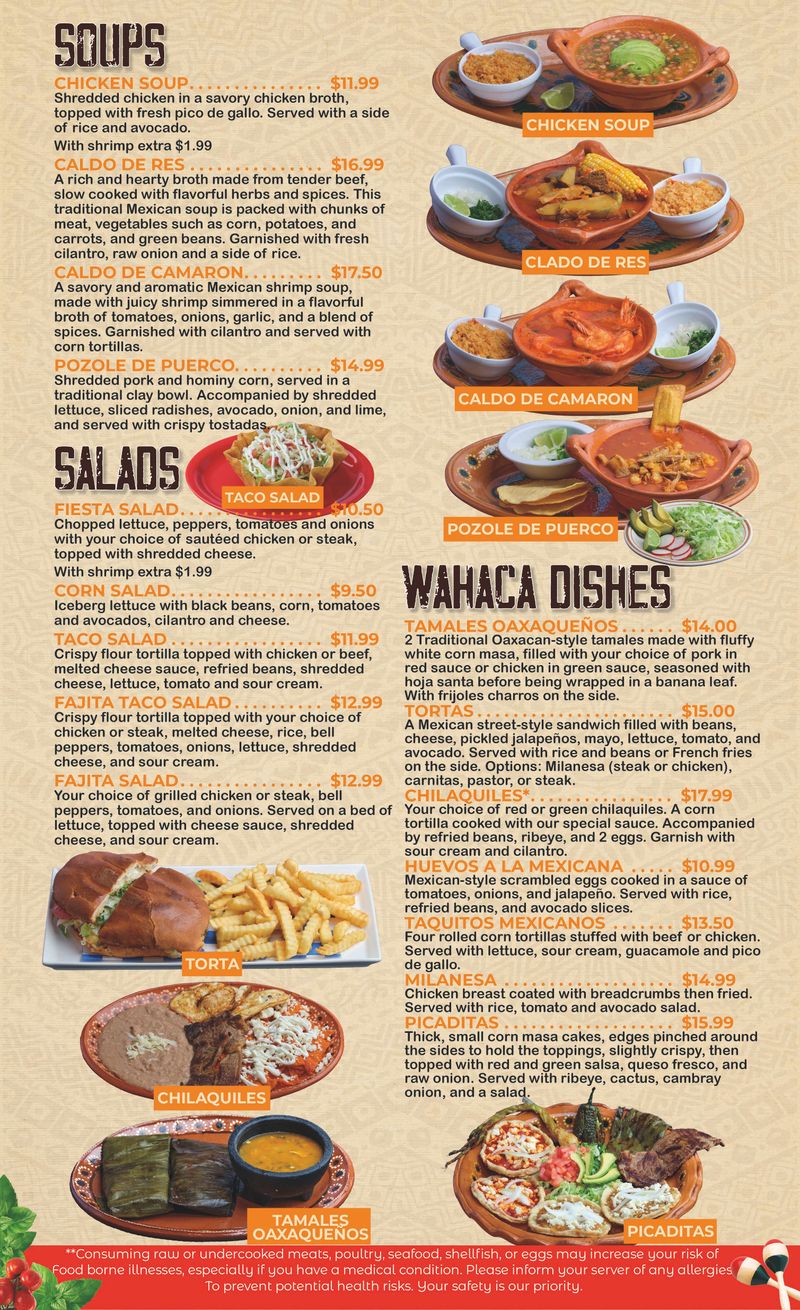 Wahaca Mexican Kitchen | Our Menu