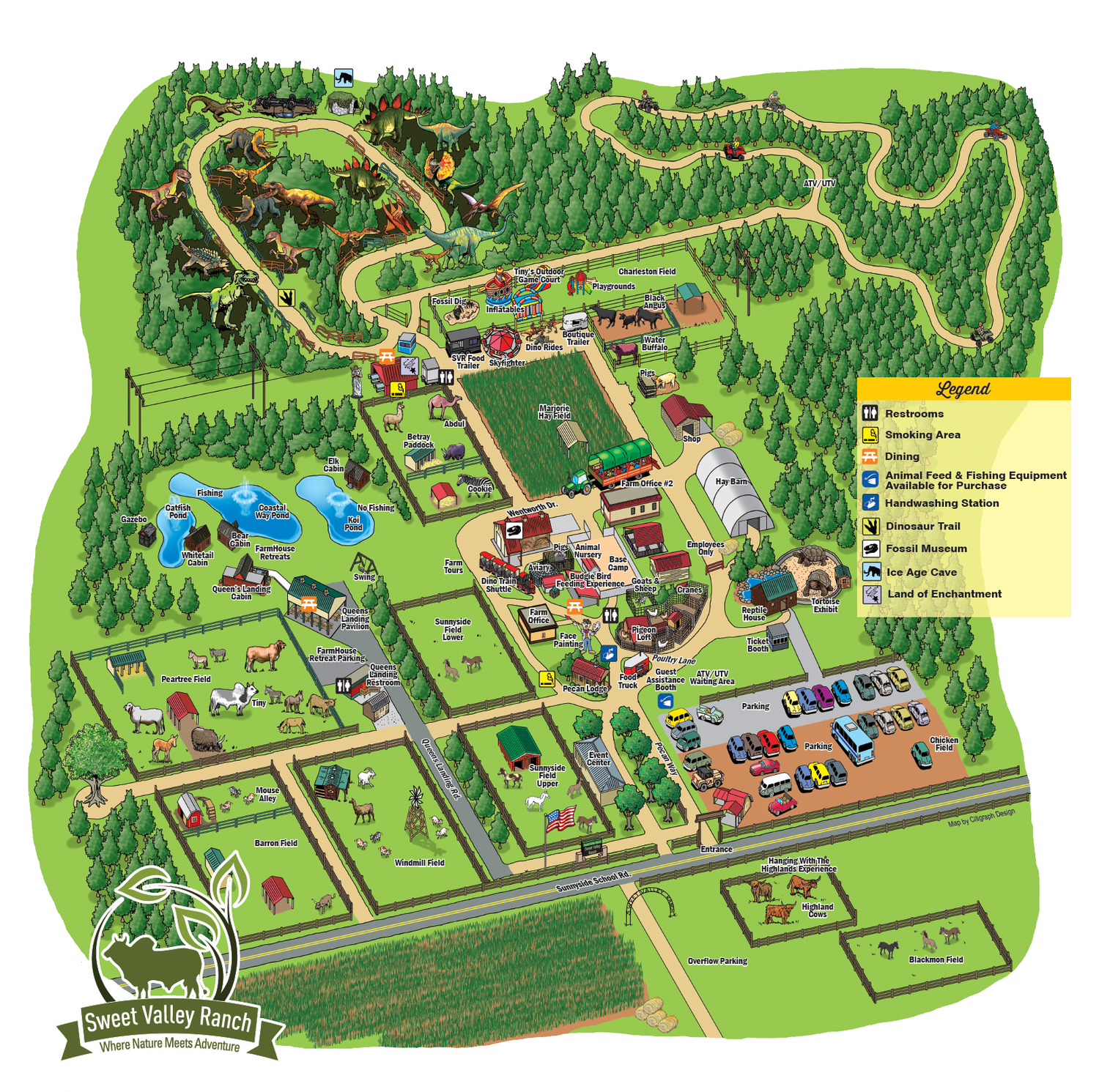 Dinosaur World at Sweet Valley Ranch | Family Attraction