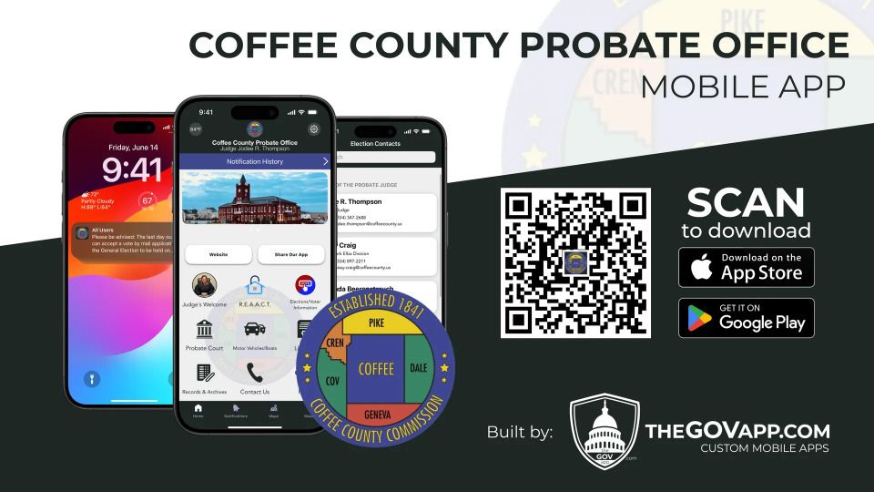 Probate Court | Coffee County Probate Office | Coffee County, Alabama