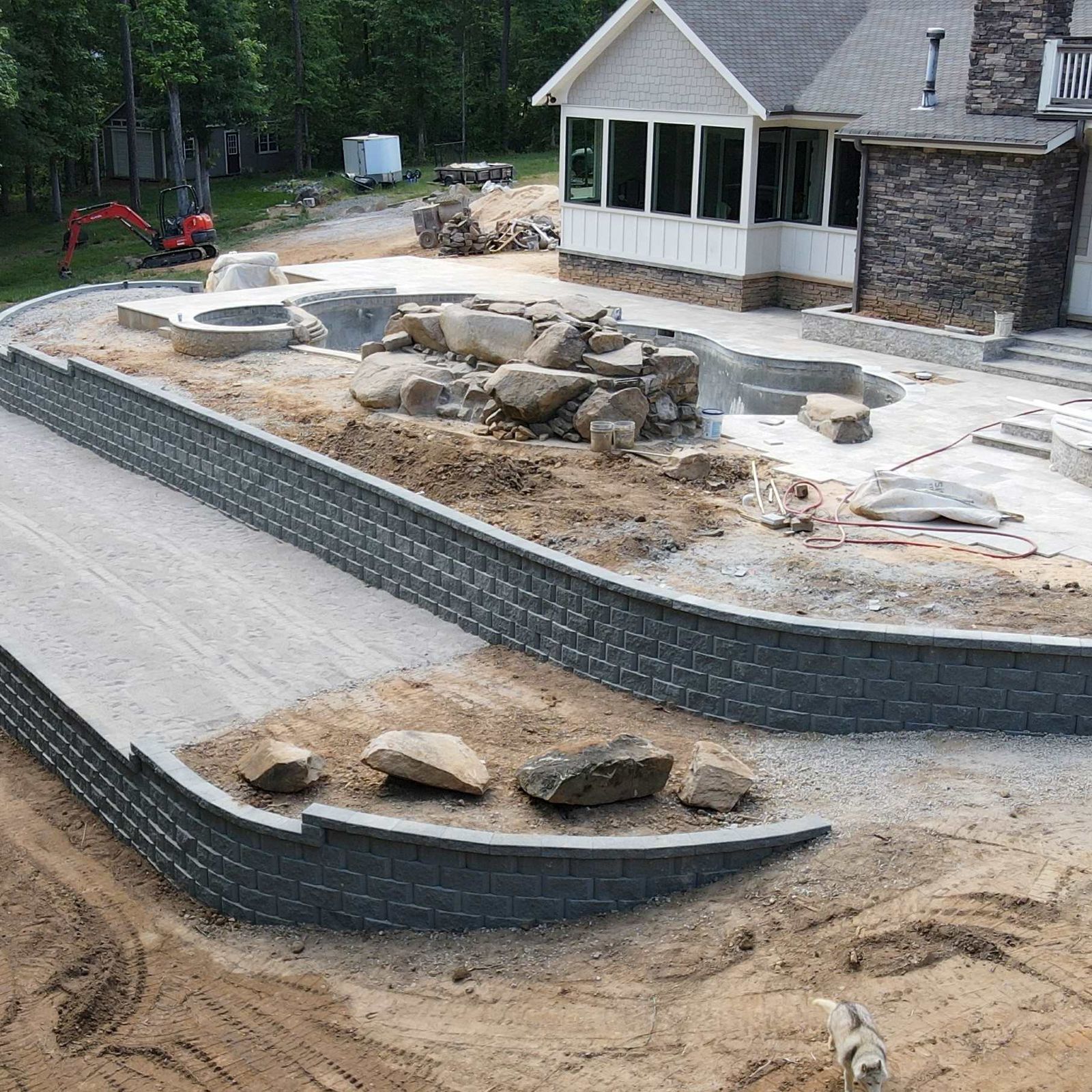 Retaining Wall Contractor | Lake Norman Hardscapes | Huntersville NC