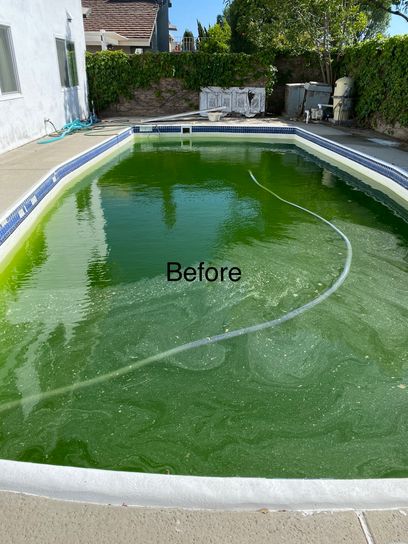 Pool Cleaning - pool repairs - Downey, CA - CM Laguna Pool Services
