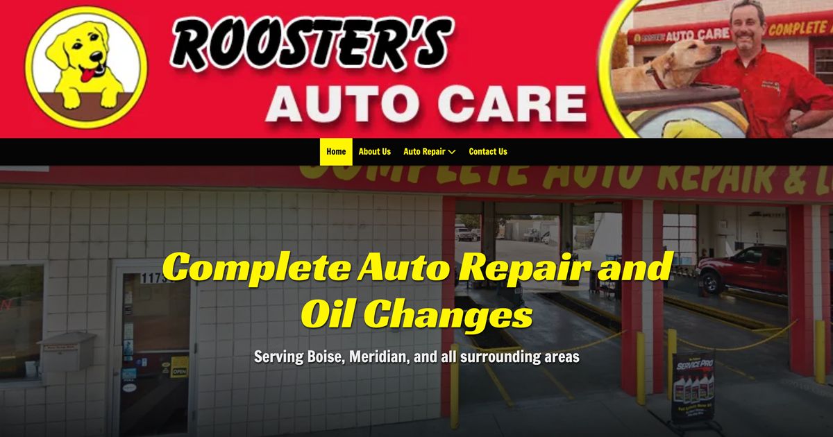 Rooster's Auto Care | Mechanic & Car Repair Shop in Boise, ID