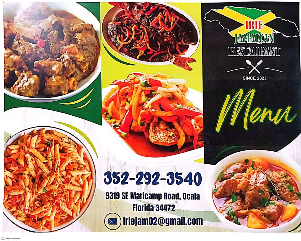 Irie Jamaican Restaurant in Ocala, FL | Authentic Jamaican Food