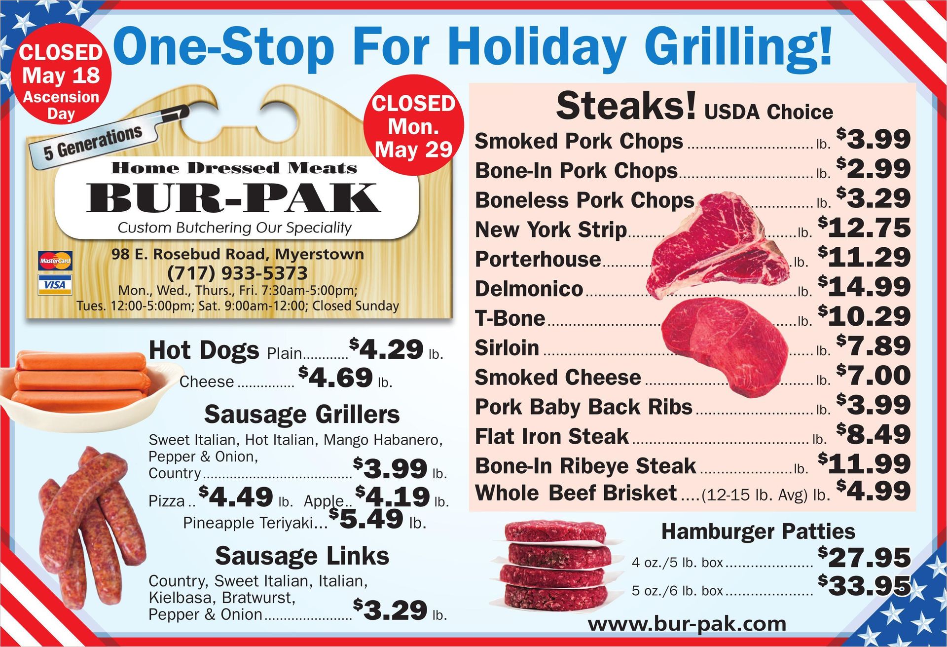 Welcome | Bur-Pak Family Foods, Inc. | 98 East Rosebud Road Myerstown ...