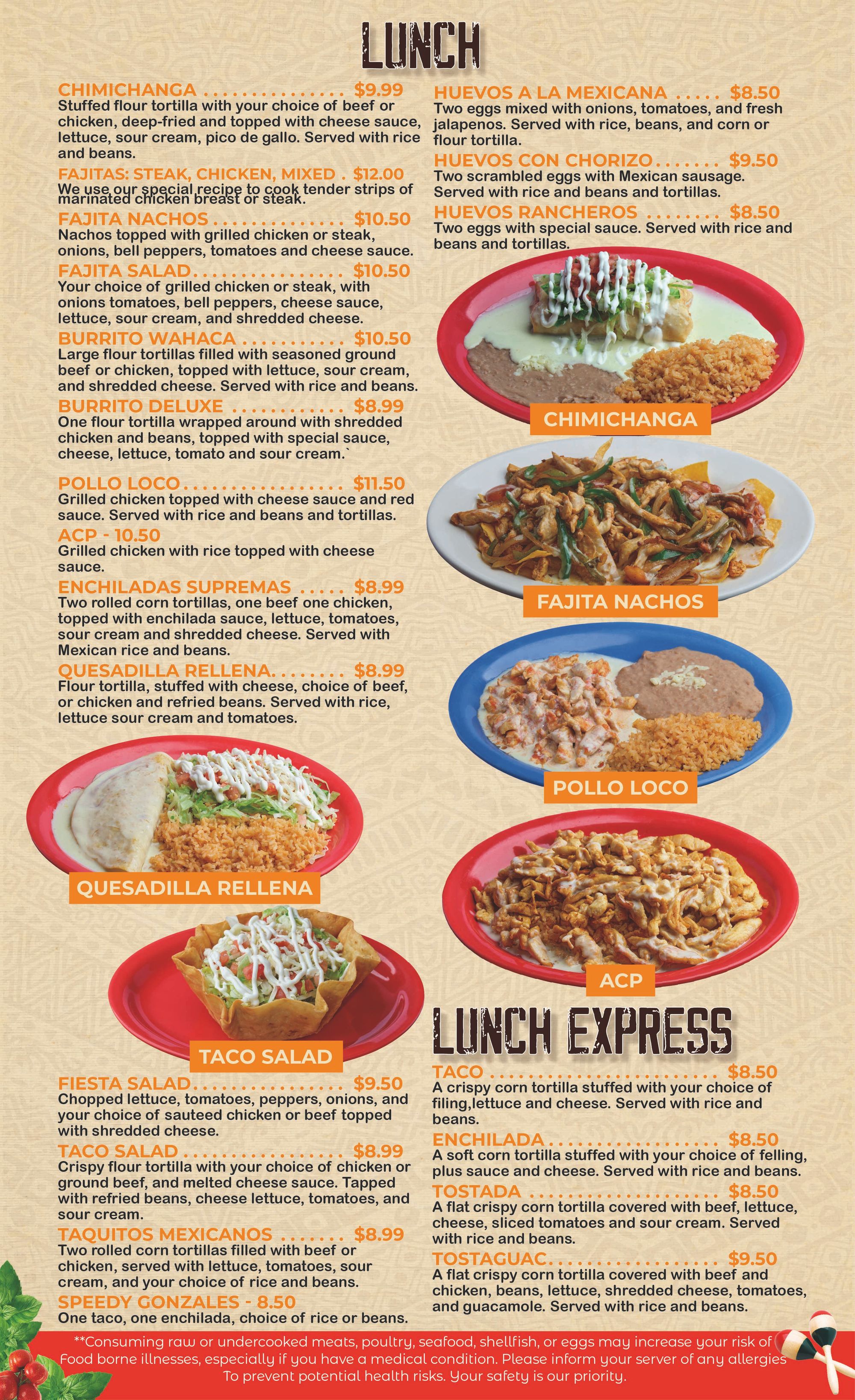 Wahaca Mexican Kitchen | Our Menu